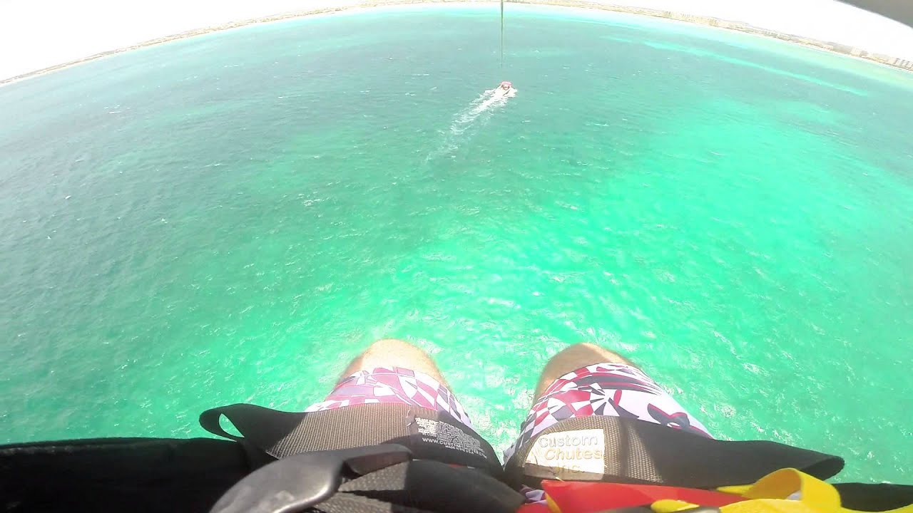 Parasailing In Aruba Youtube