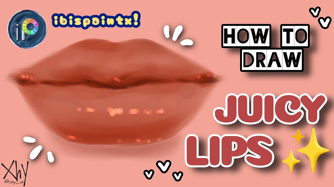 How To Draw Juicy Lips On Paper At Jade Donovan Blog