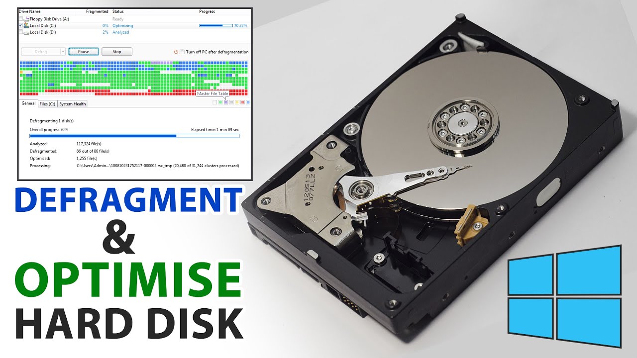 How To Defragment And Optimise Drives In Windows 10 Youtube