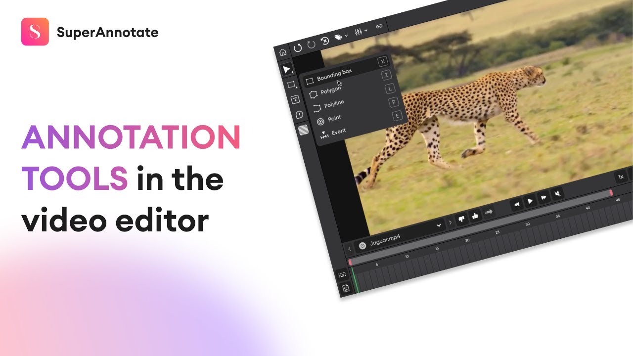 Annotation Tools In The Video Editor Superannotate Hacks Youtube