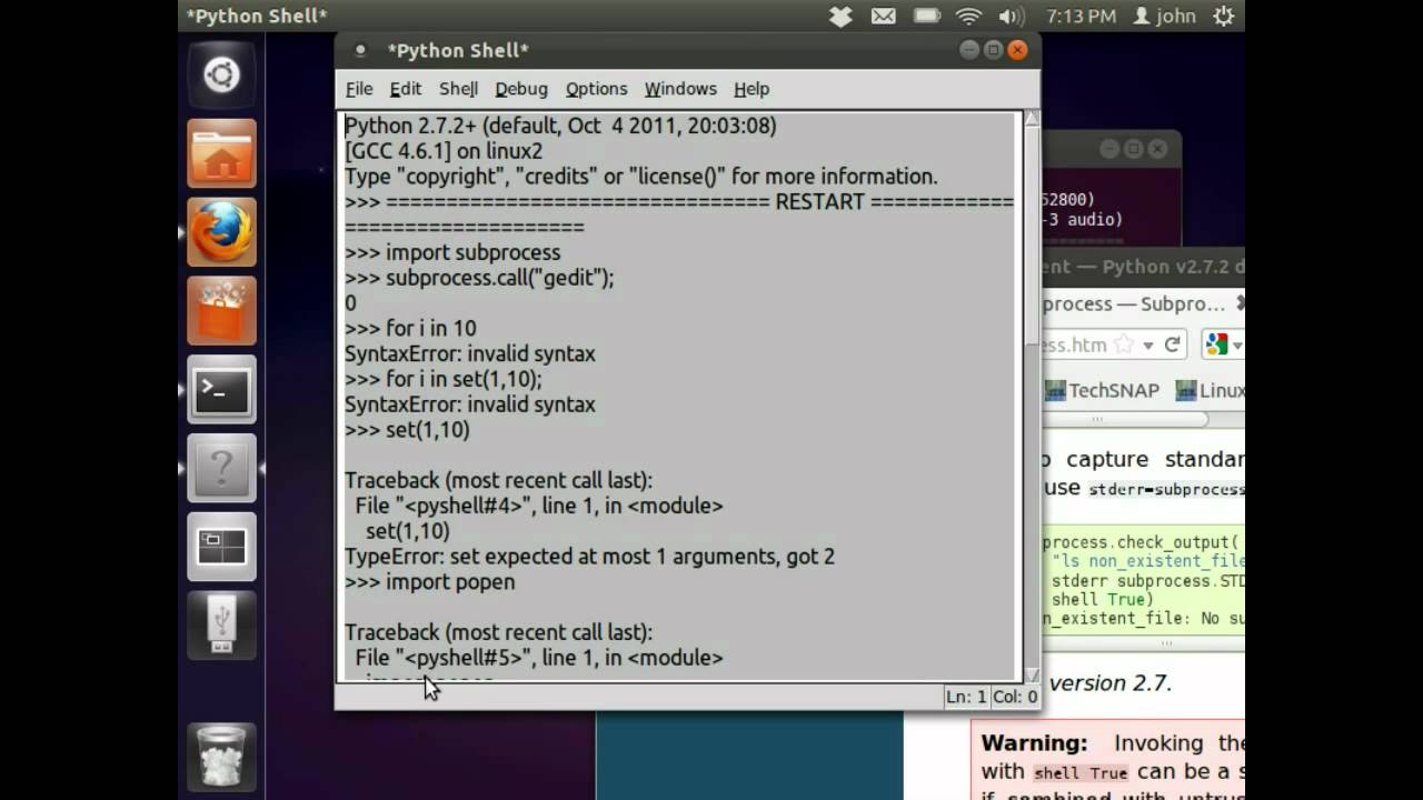 Python Experiments Youtube