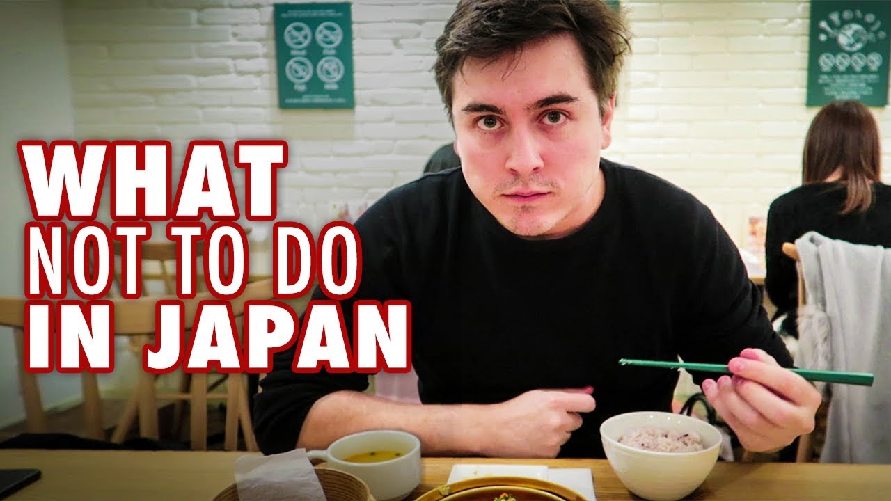 What Not To Do In Japan