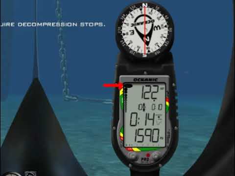 Oceanic Proplus 2 Dive Computer Tutorial M3s4 Youtube
