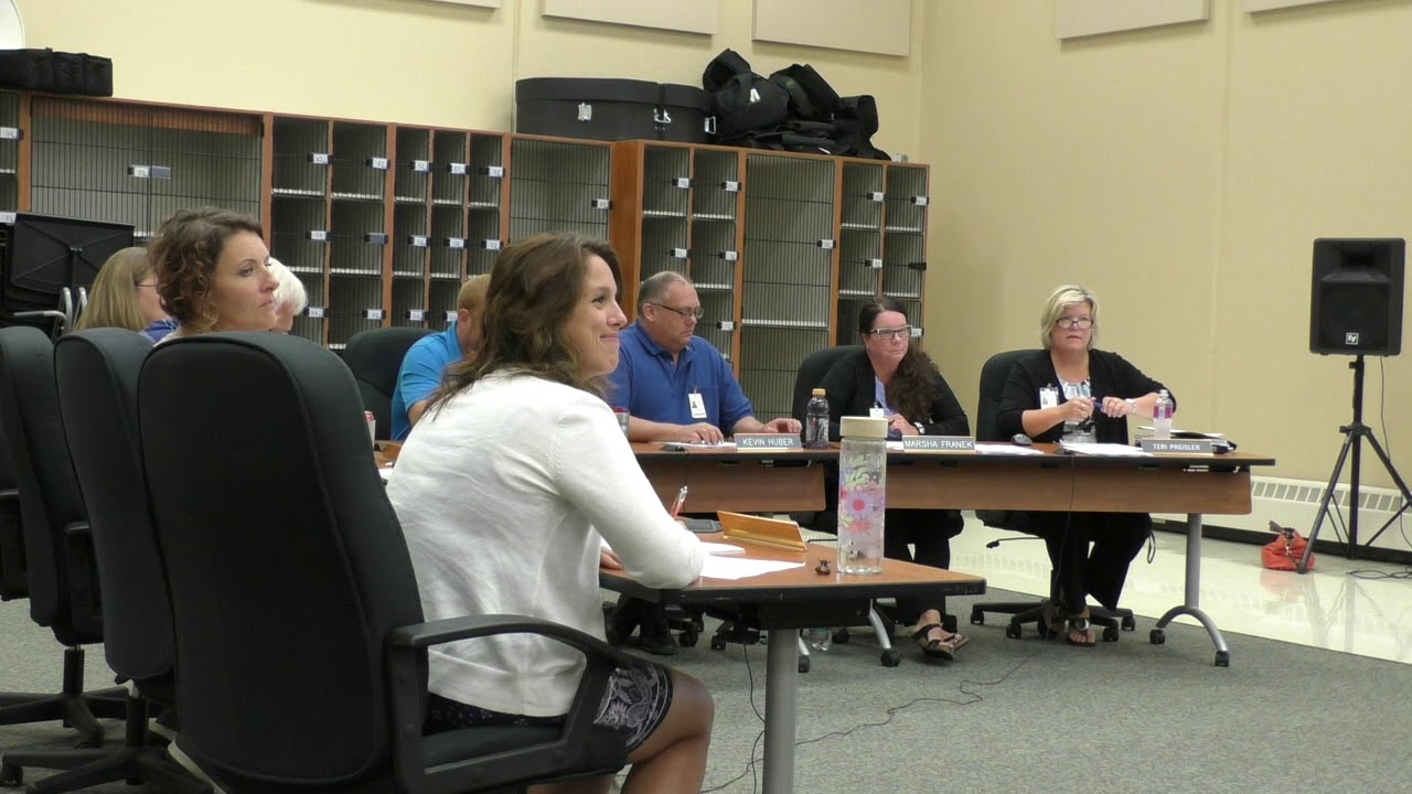 Regular School Board Meeting August 2018 Youtube