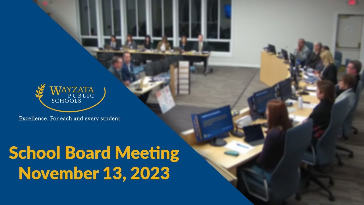 School Board Regular Meeting November 13 2023 Youtube