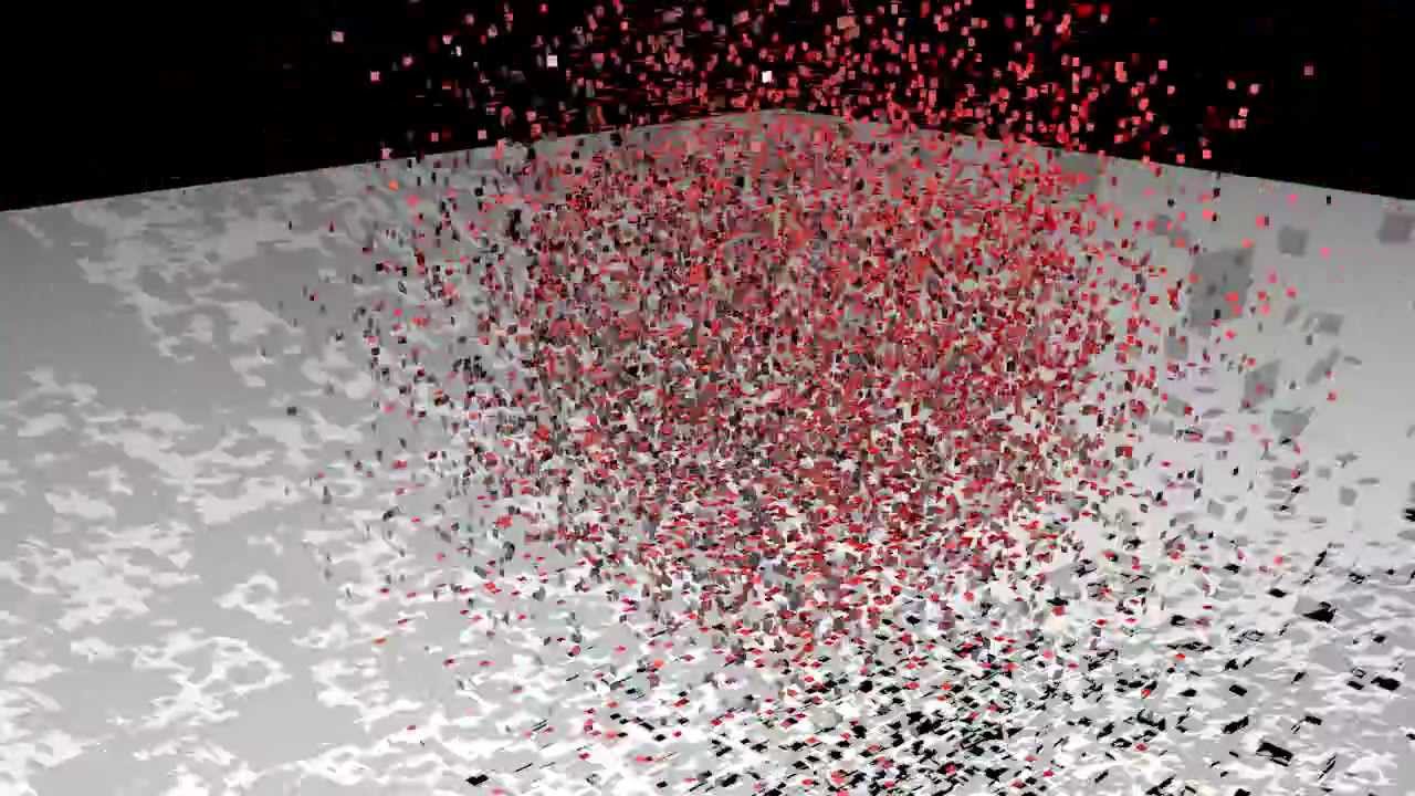 Particle Explosion Simulation Youtube