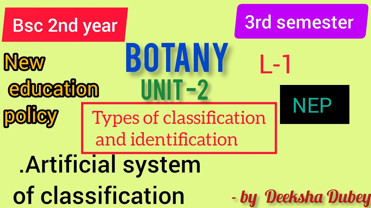 Artificial System Of Classification Ppt At Declan Sheean Blog