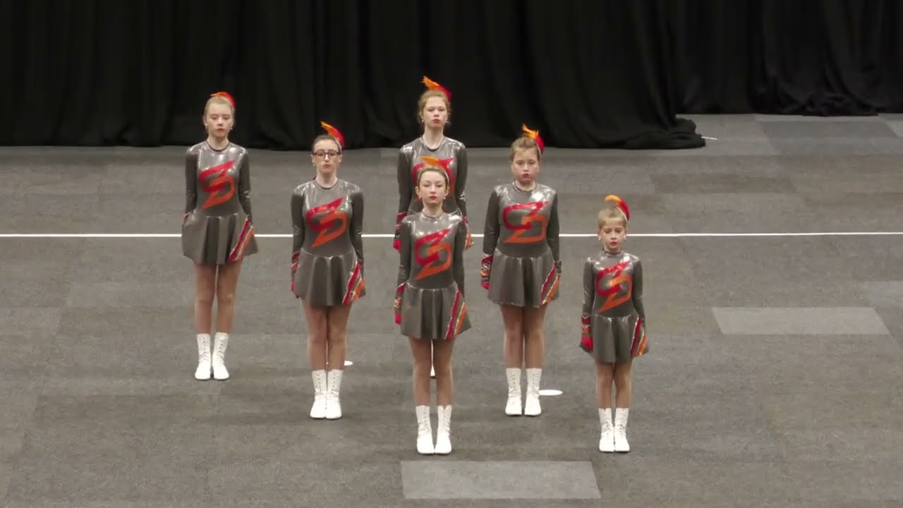 2022 Australian Drilldance Championships Dynasty Tas Junior Technical