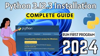 How To Install Python 3 12 3 On Windows 10 11 2024 Update Python