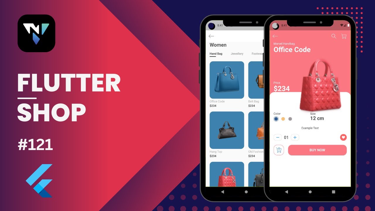 Google Flutter 121 Online Shop App Flutter Ui Speed Code Youtube