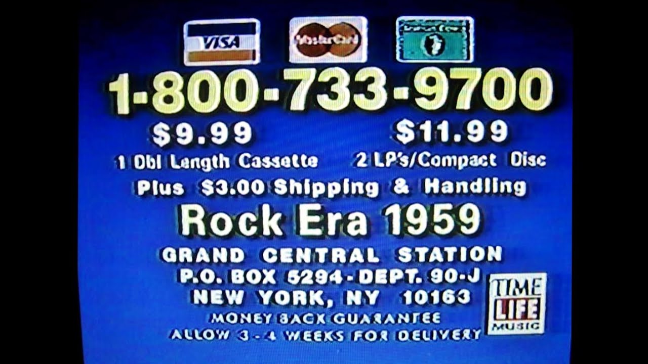 Rock N Roll Era Time Life Music Collection Commercial Usa Network