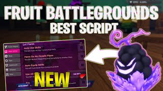 New Fruit Battlegrounds Script Pastebin 2025 Tp Autofarm Get Fruits G ...