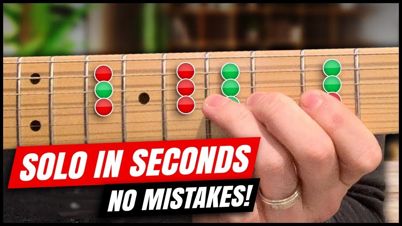Play Perfect Solos Within Seconds From Now Using Pentatonic Box
