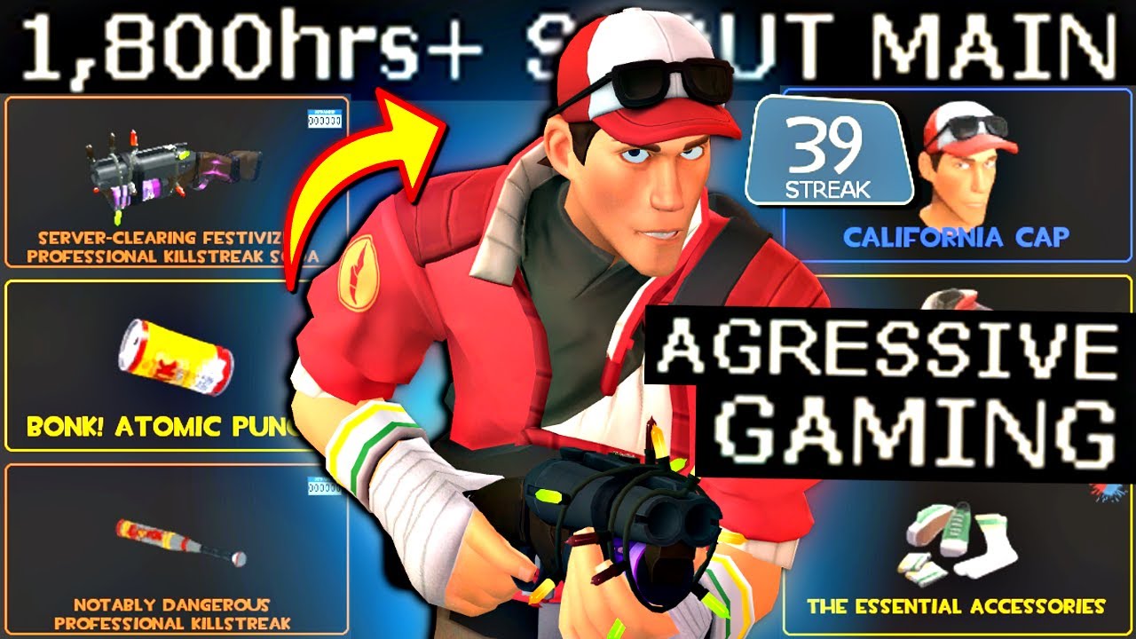 The Lone Scoutрџ ё1800 Hours Experience Tf2 Gameplay Youtube