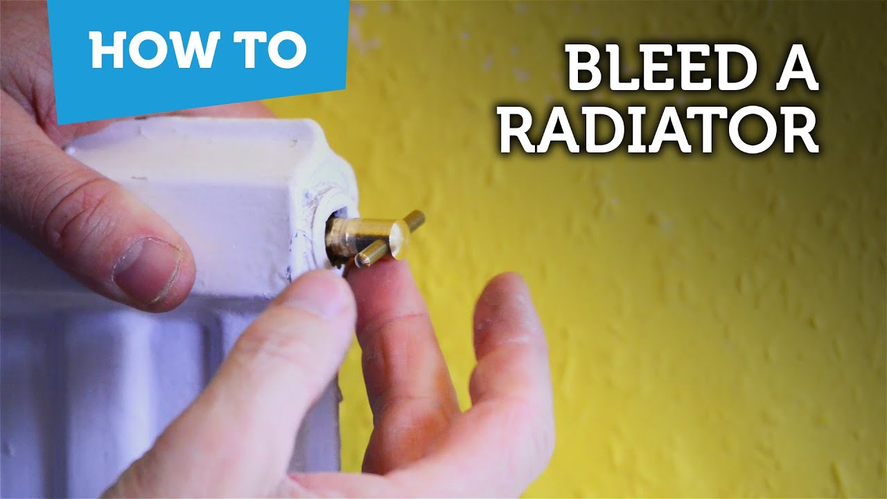 How To Easily Bleed A Radiator Youtube