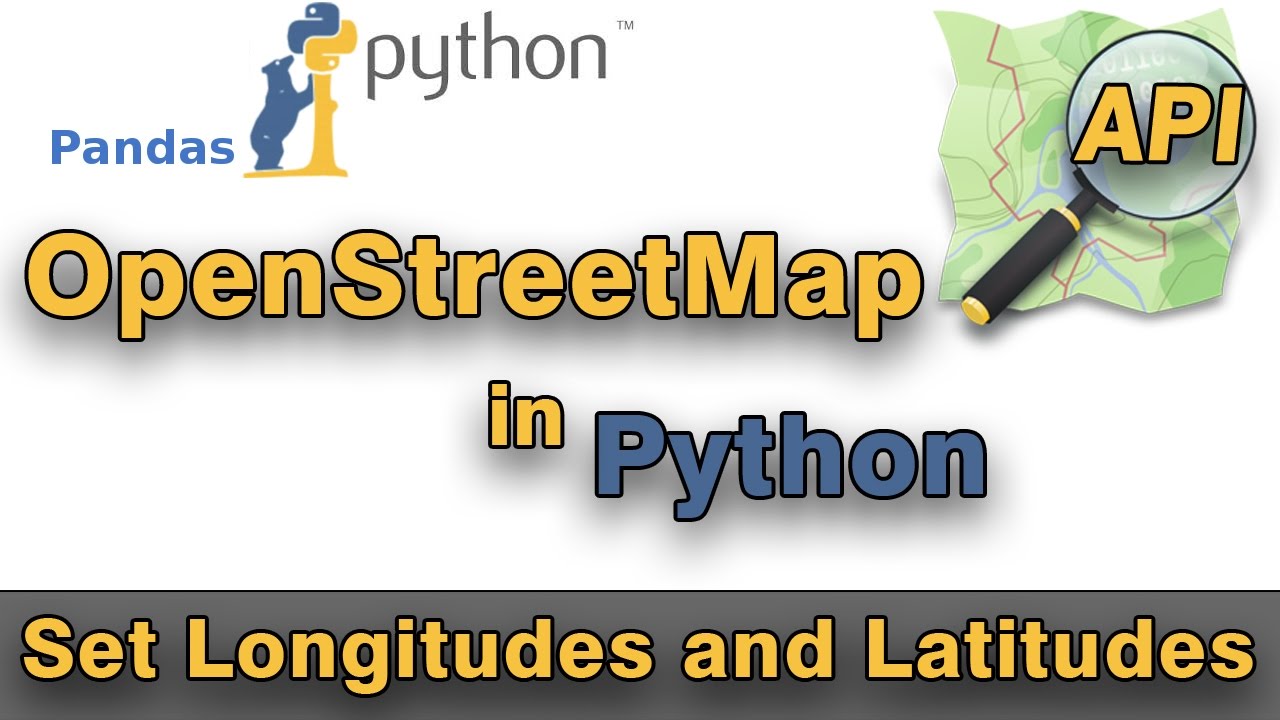 Python Openstreetmap Api Add Longitudes And Latitudes By Using Geopy