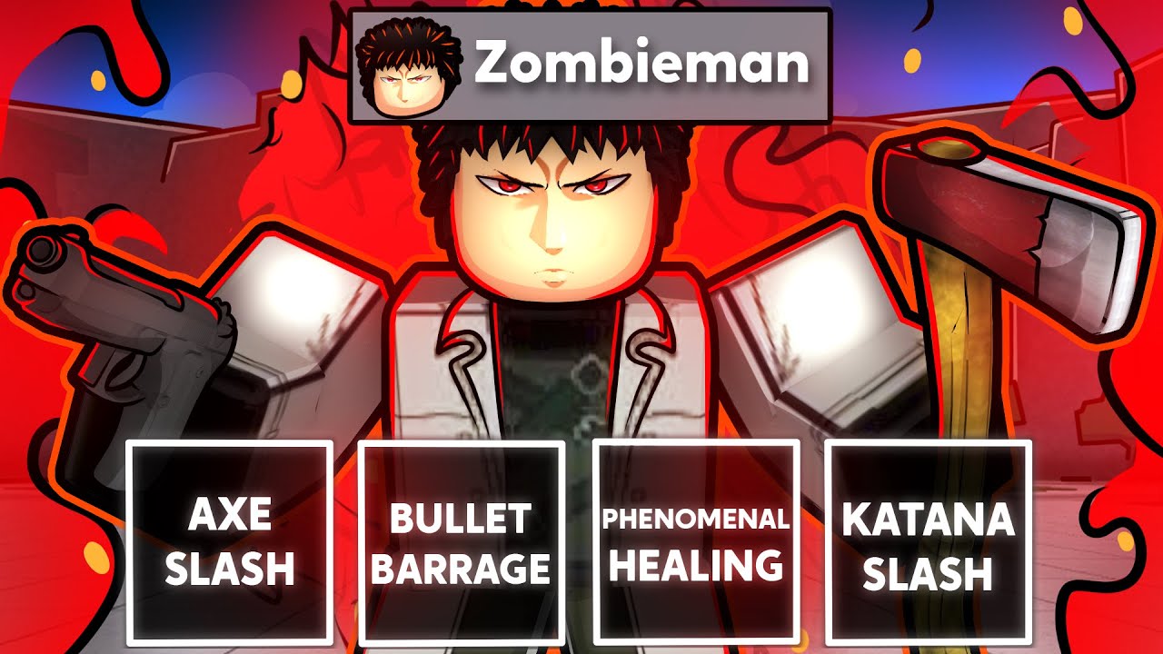 They Added A Zombieman Moveset To Roblox The Strongest Battlegrounds