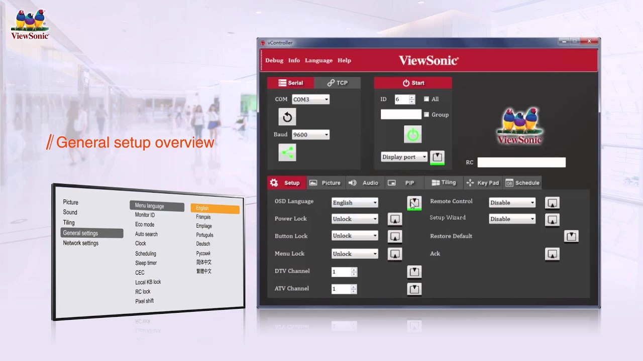 Viewsonic Vcontroller Tutorial Youtube