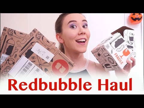 Redbubble Haul Review Shinjiception Nerdy Stickers Youtube