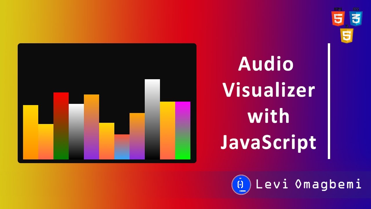 Audio Visualizer With Javascript Youtube