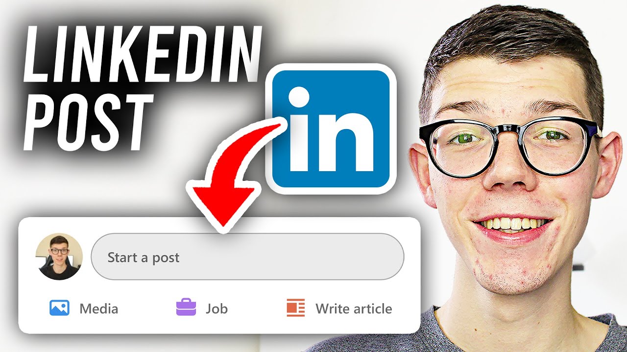 How To Post On Linkedin Full Guide Youtube