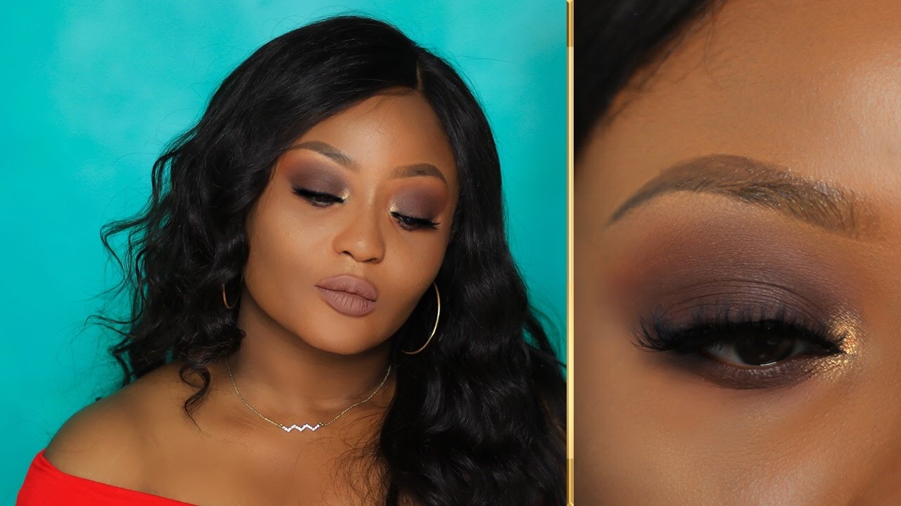 Smokey Eye Makeup Tutorial For Dark Skin Makeupview Co