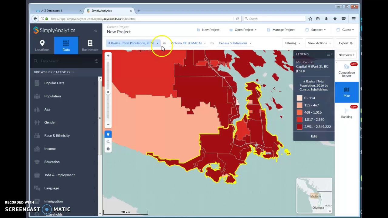 Simply Analytics Intro 1 Youtube