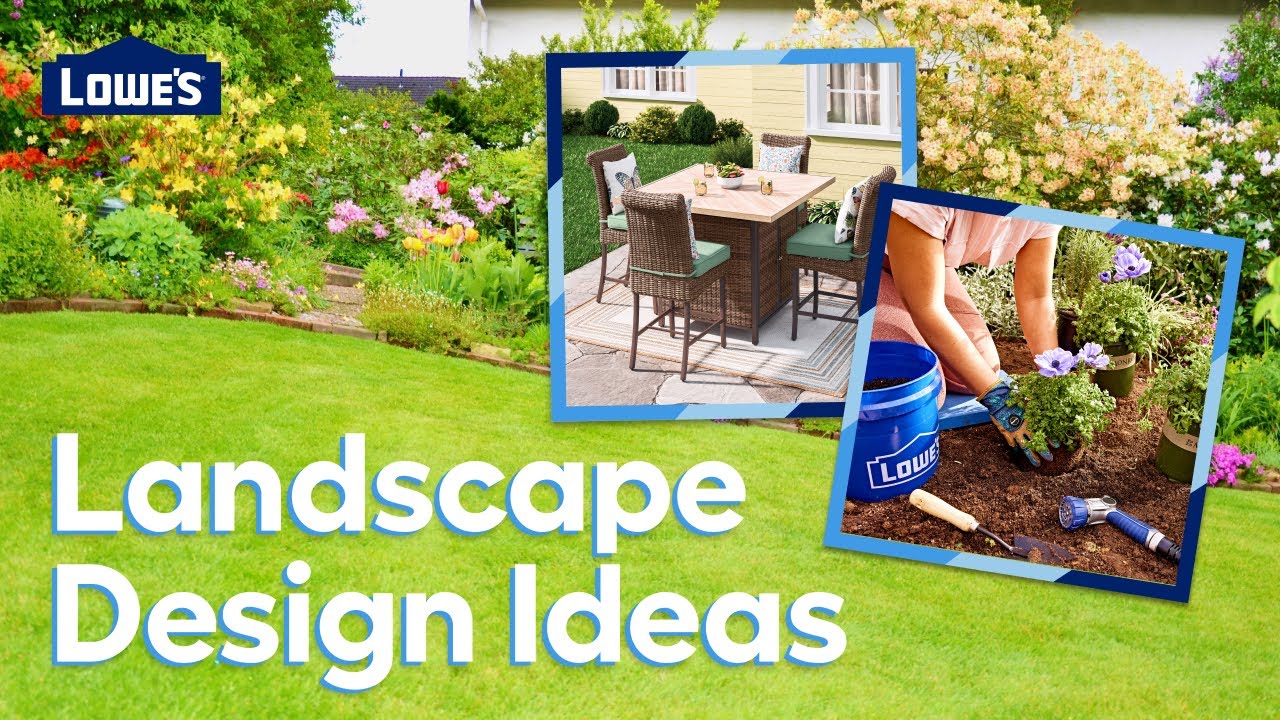 Landscape Design Drawing Templates At Lowes Indianapolis Native