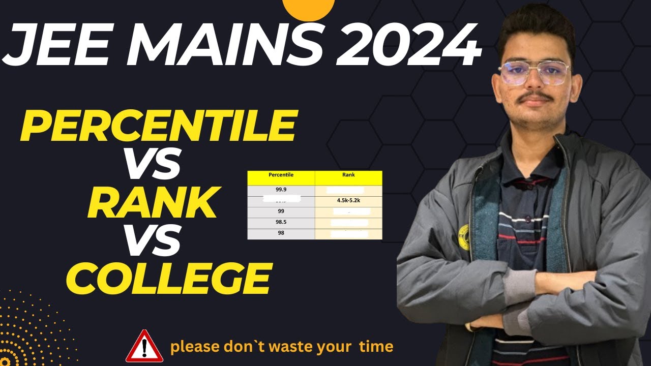 Percentile Vs Rank Vs College Jee Mains 2025 🔥 Cut Off Jee Mains ...