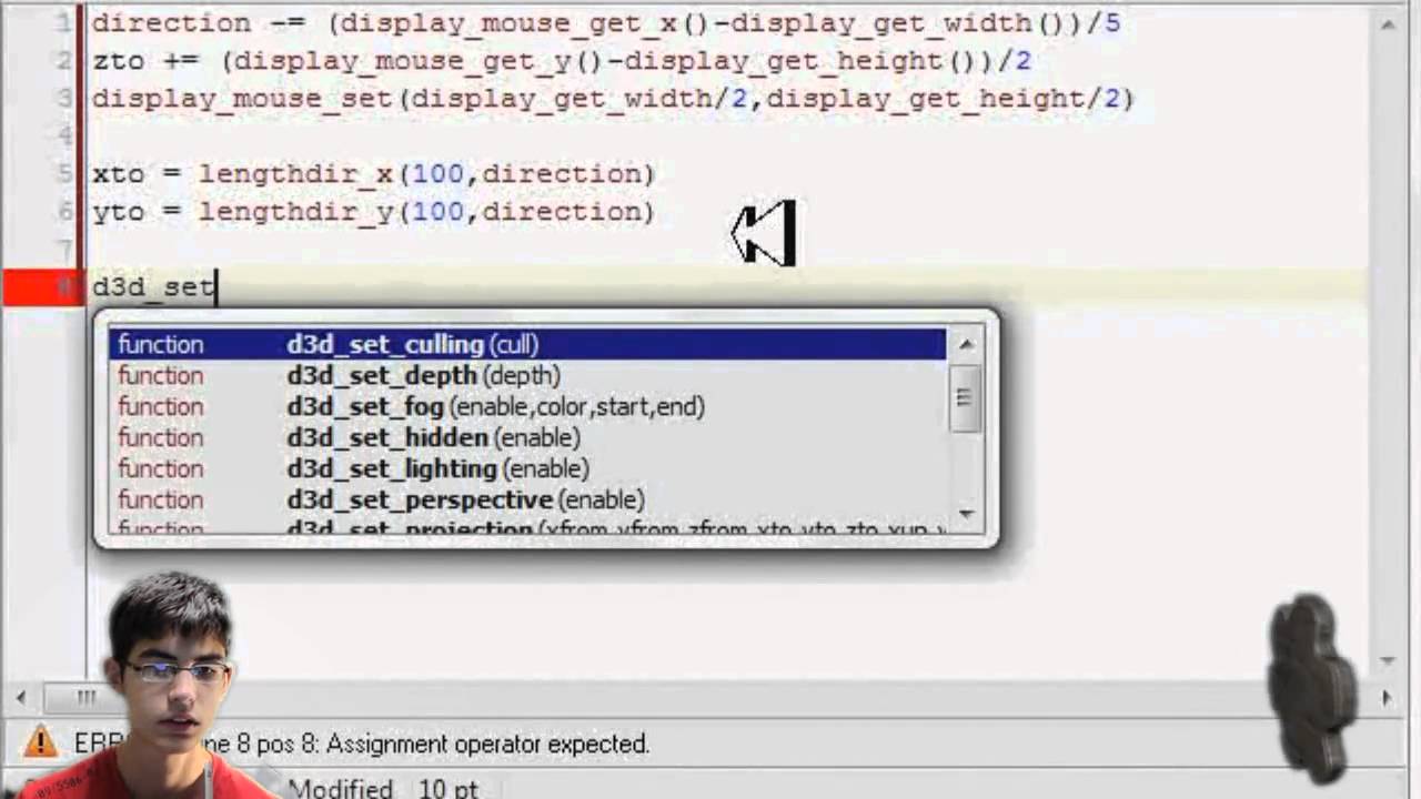 Game Maker 8 3d Tutorial Youtube