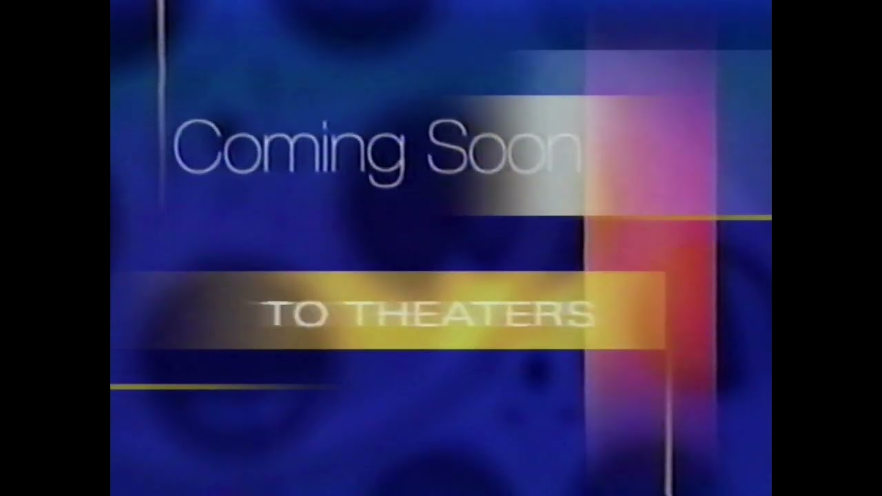 Coming Soon To Theaters Vhs Youtube