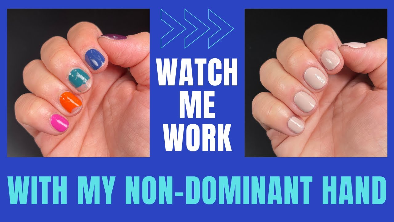 Watch Me Work Using Non Dominant Hand No Talking With Captions Youtube