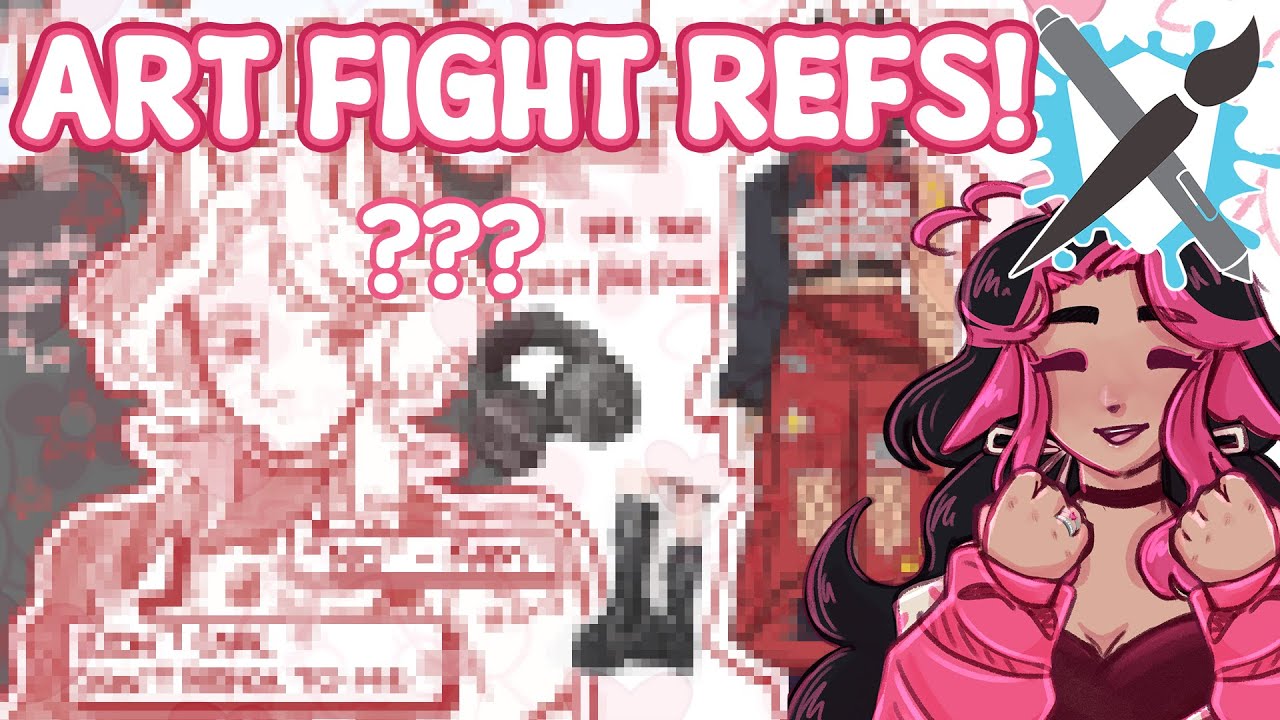 Working On Art Fight Refs Birthday July 15 Youtube