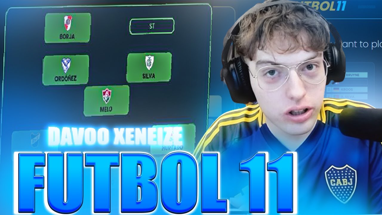 Davoo Xeneize Juega Futbol 11 Youtube