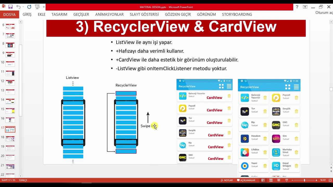Recyclerview Android Studio Java Plemessage
