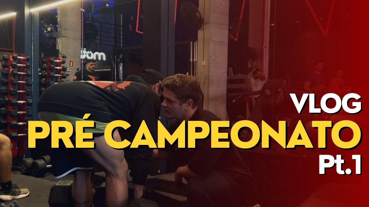 Vlog Pré Campeonato Youtube