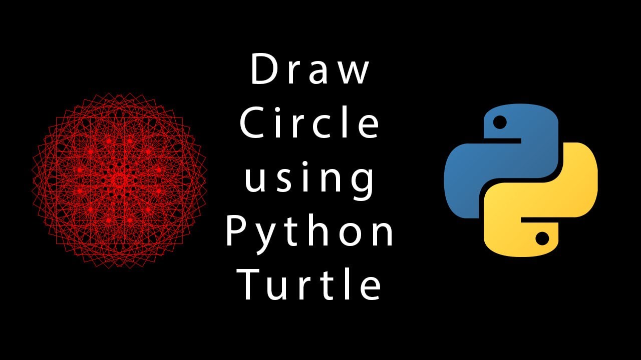 Let S Draw Designed Circle Using Python Turtle Youtube