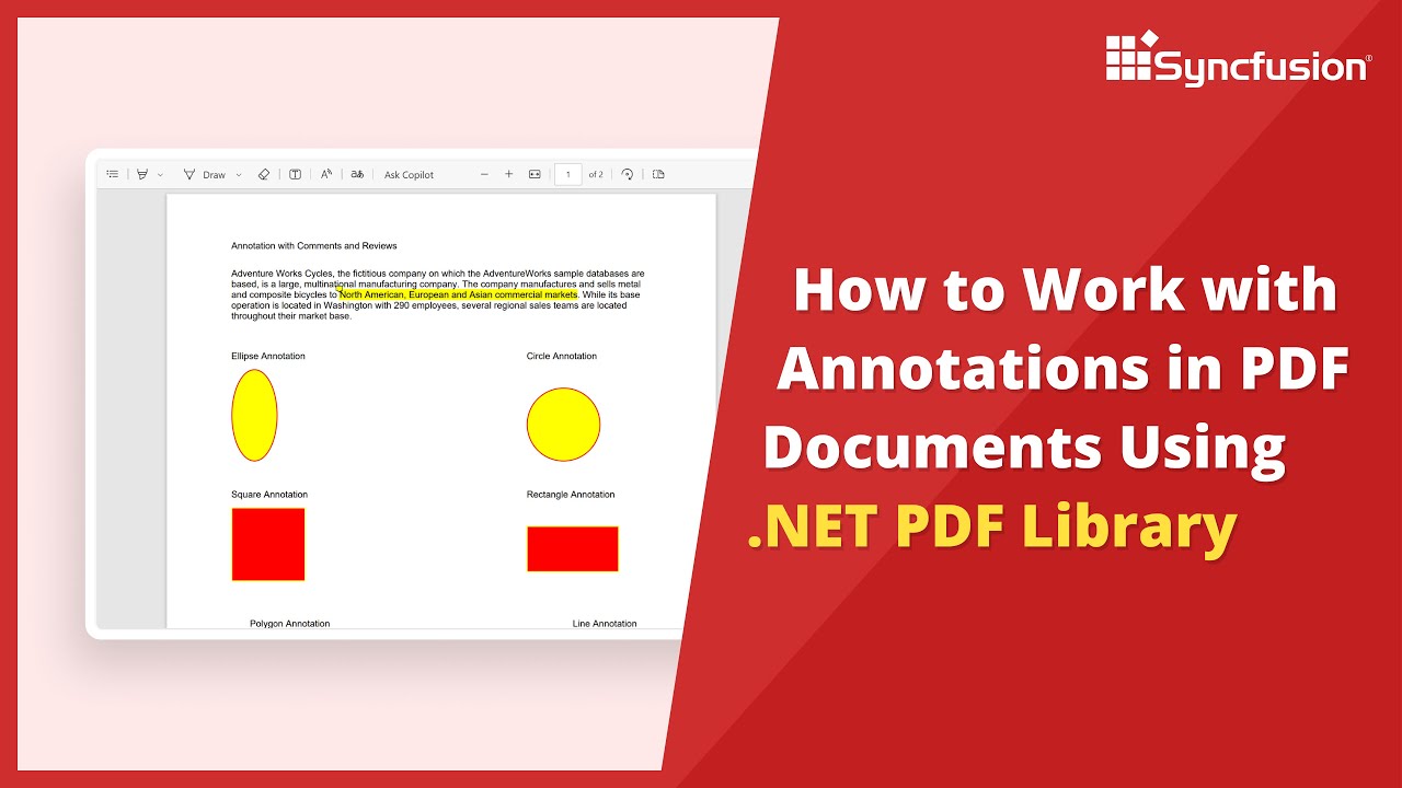How To Work With Annotations In Pdf Documents Using Net Pdf Library