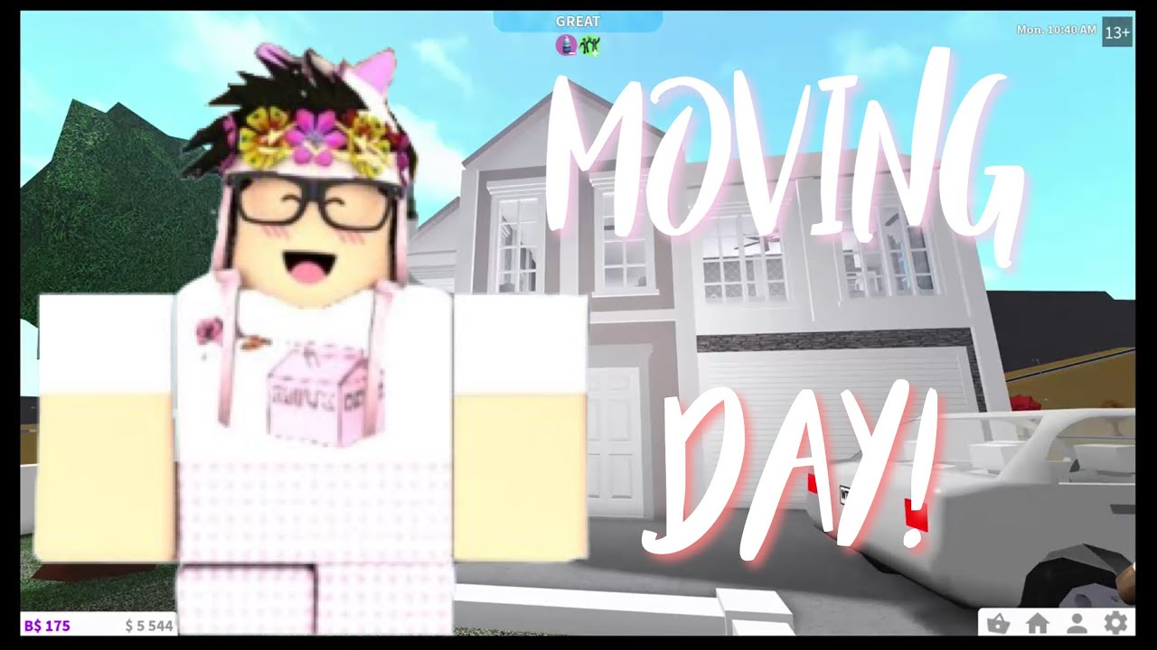 Moving Day Roblox Bloxburg Youtube