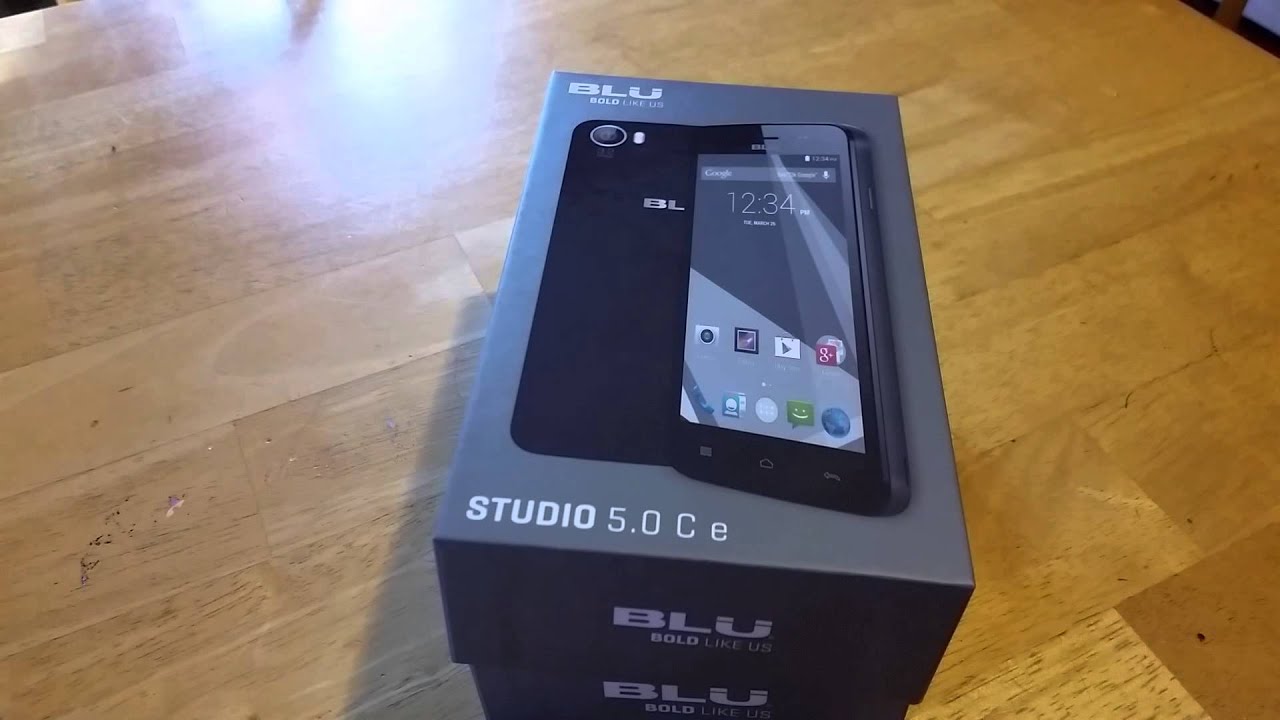Blu Studio 5 0 Ce Unboxing Short Review Youtube