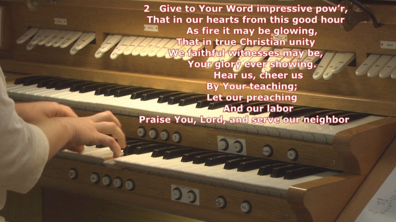 913 O Holy Spirit Enter In The Congregation Sings From The Lutheran