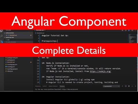 Angular Component Angular Tutorial Youtube