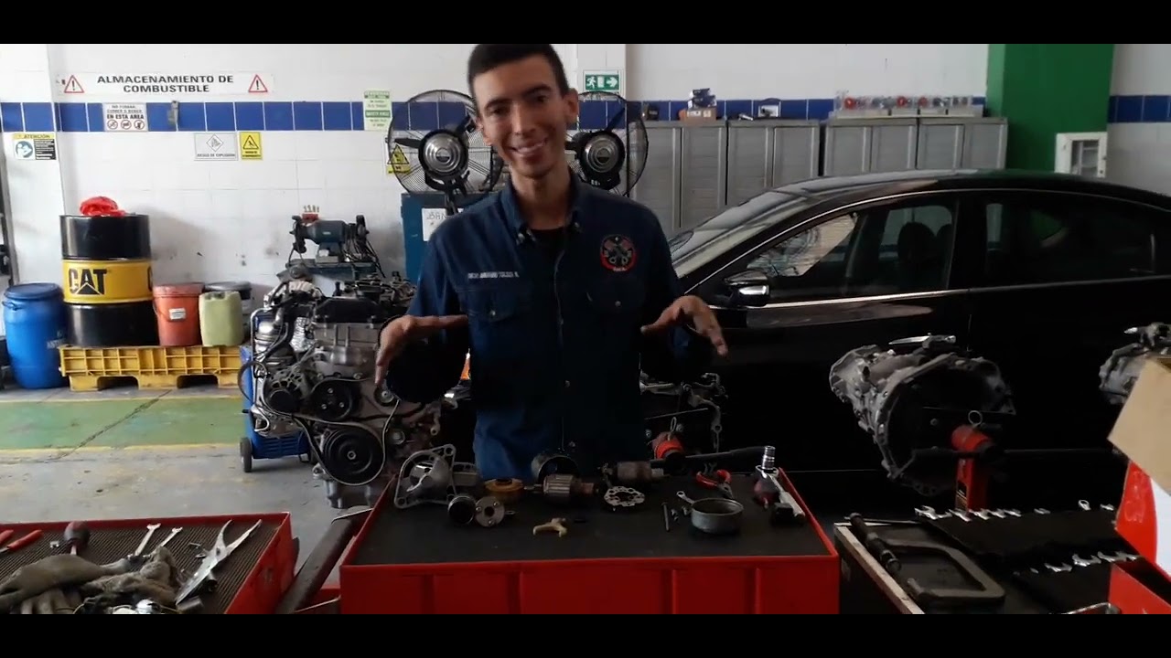 Desarme De Un Motor De Arranque Mantenimiento De Automotores Prueba 1
