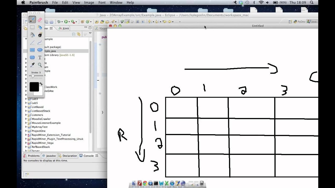 Java 2d Arrays Youtube