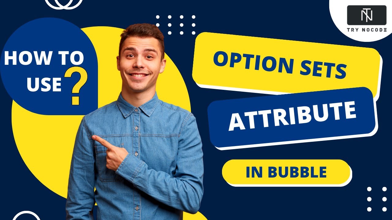 How To Use Option Sets Attribute In Bubble Youtube