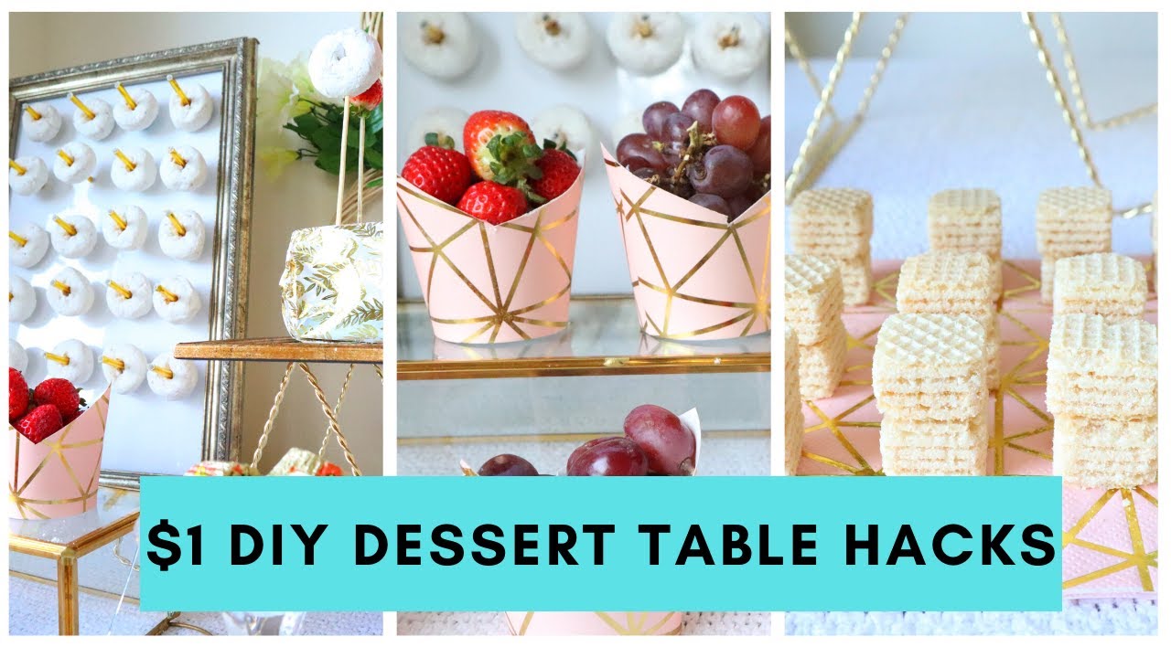 Diy Dollar Tree Dessert Stand At Terrie Adkins Blog
