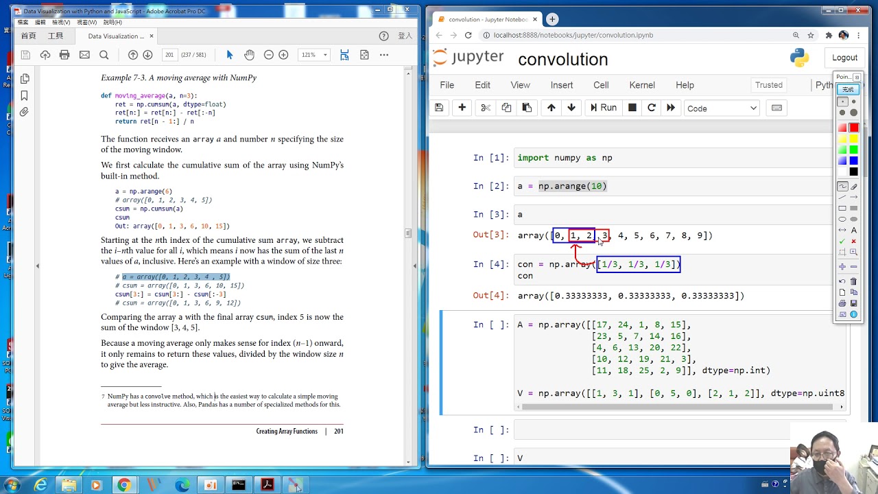 Convolution With Python 1d Youtube