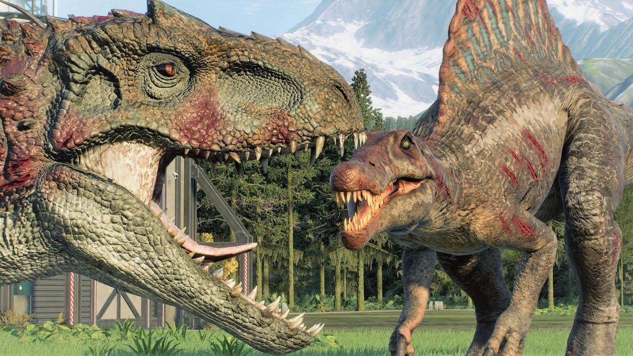 Indominus Rex Contra Spinosaurus