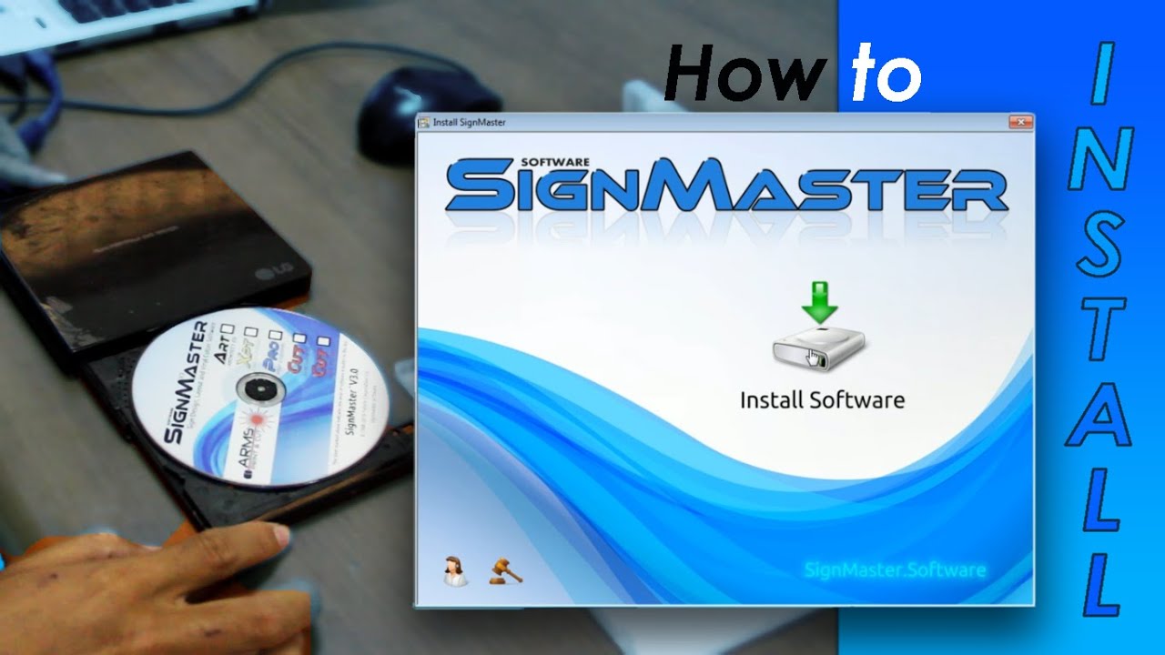 Installation Cara Install Software Signmaster Mesin Sheet Label