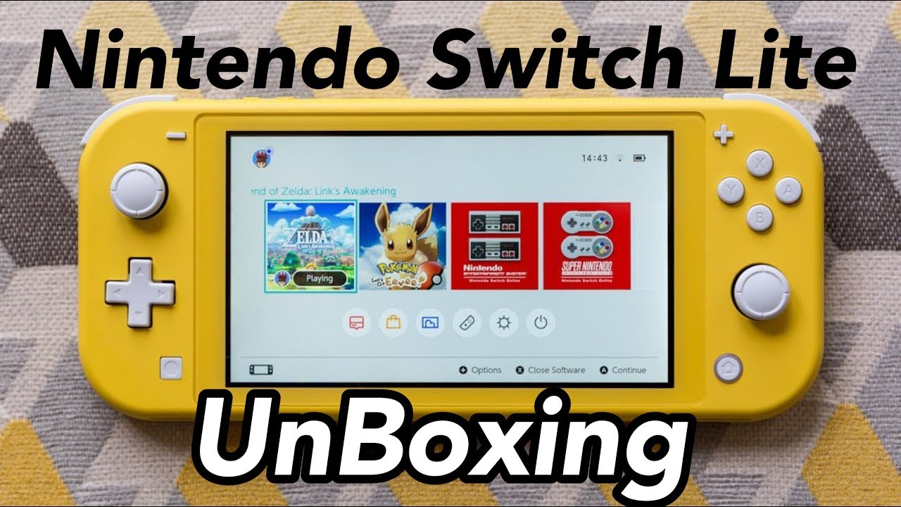 Nintendo Switch Lite Early Unboxing Youtube